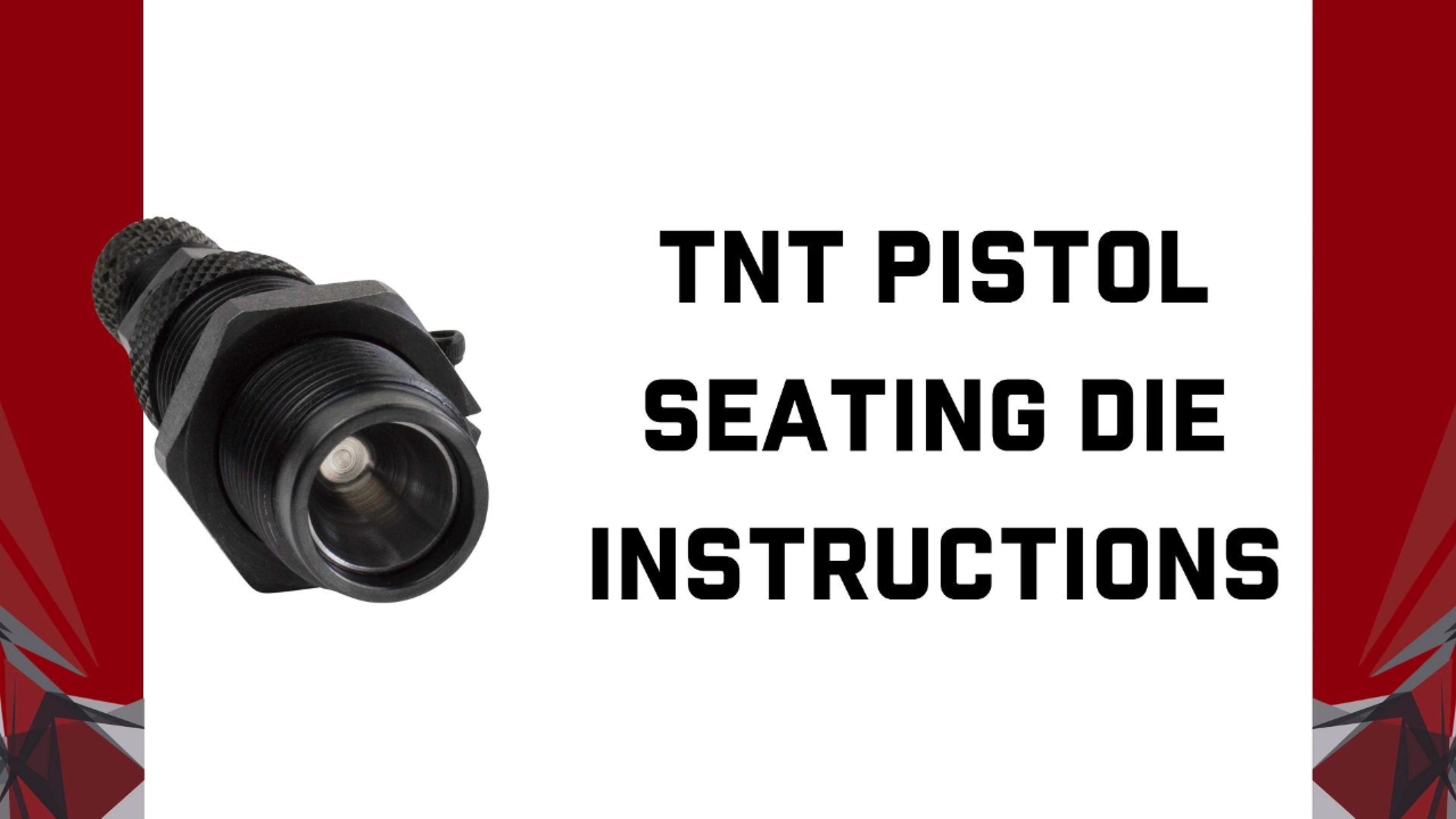 Mighty Armory Pistol Bullet Seating Die Instructions