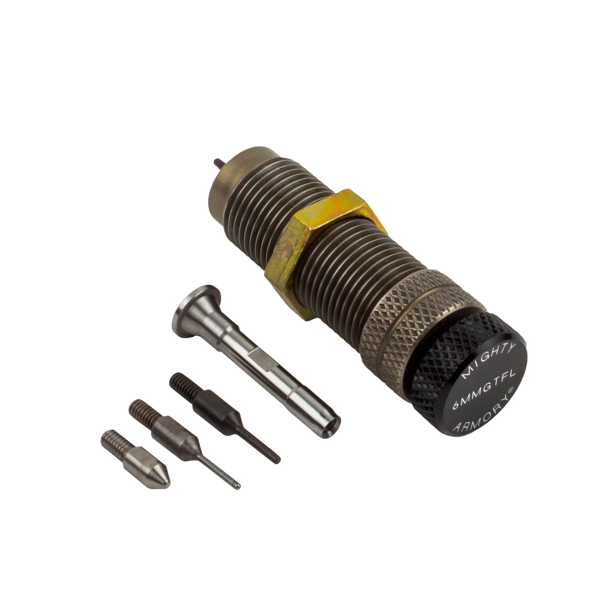Mighty Armory Gold Match 6mm GT Full Length Sizing Decapping Die